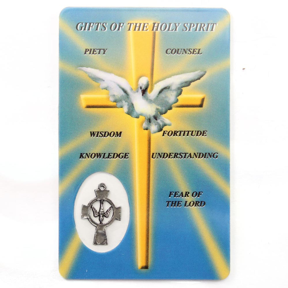 Gifts of the Holy Spirit Blessing Card – Rosary Mart